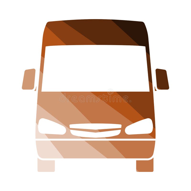 Van Icon Front View stock vector. Illustration of transport - 149139007