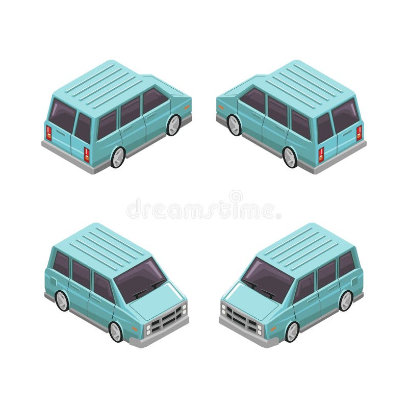 Van Isometric Stock Illustrations – 7,284 Van Isometric Stock ...
