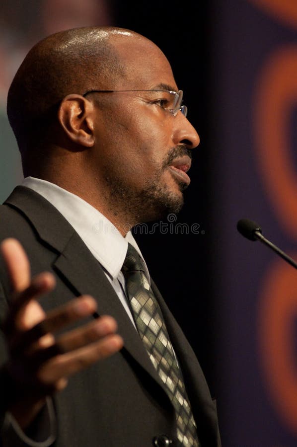 Van Jones editorial image. Image of speech, suit, mobilization - 13282775