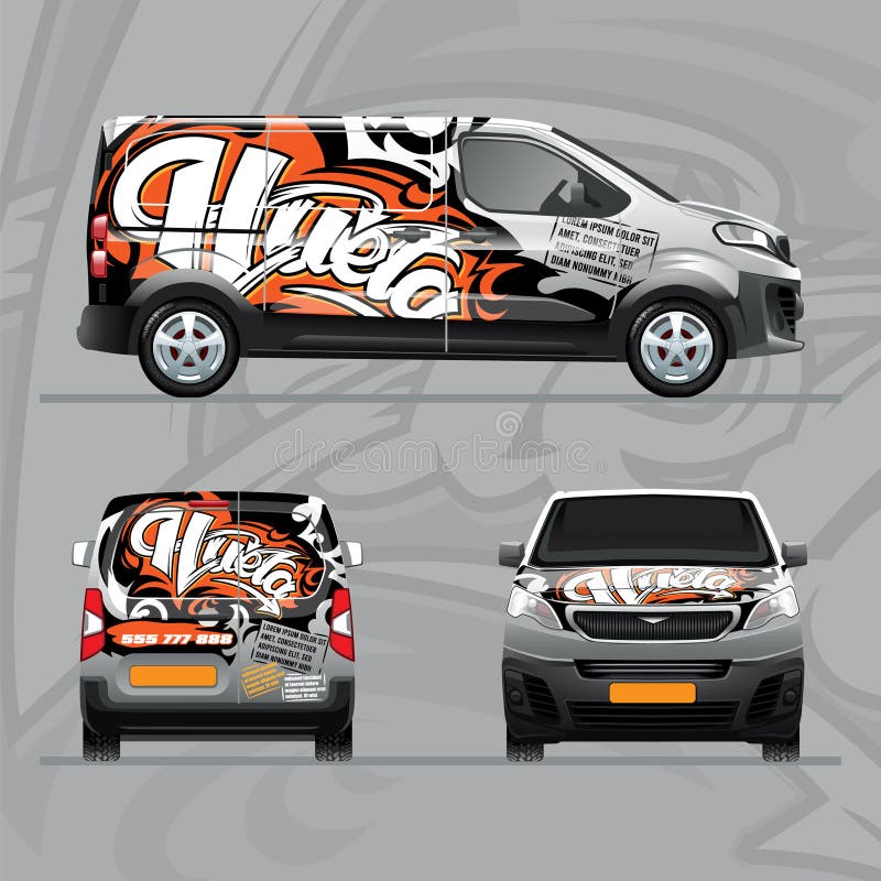 Vehicle Van Graphics Stock Illustrations – 18,361 Vehicle Van Graphics ...