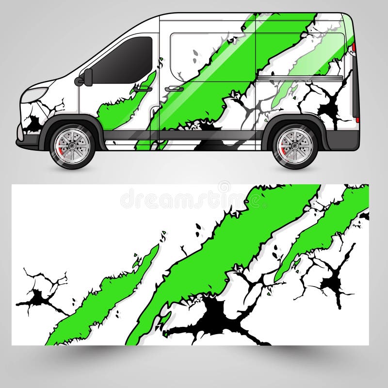 Van Sticker Design Stock Illustrations – 21,886 Van Sticker Design ...