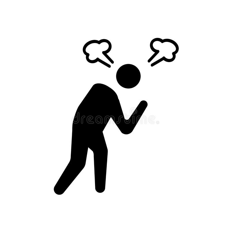 Boos Menselijk Lineair Pictogram Het Moderne Concept Van Het Overzichts ...