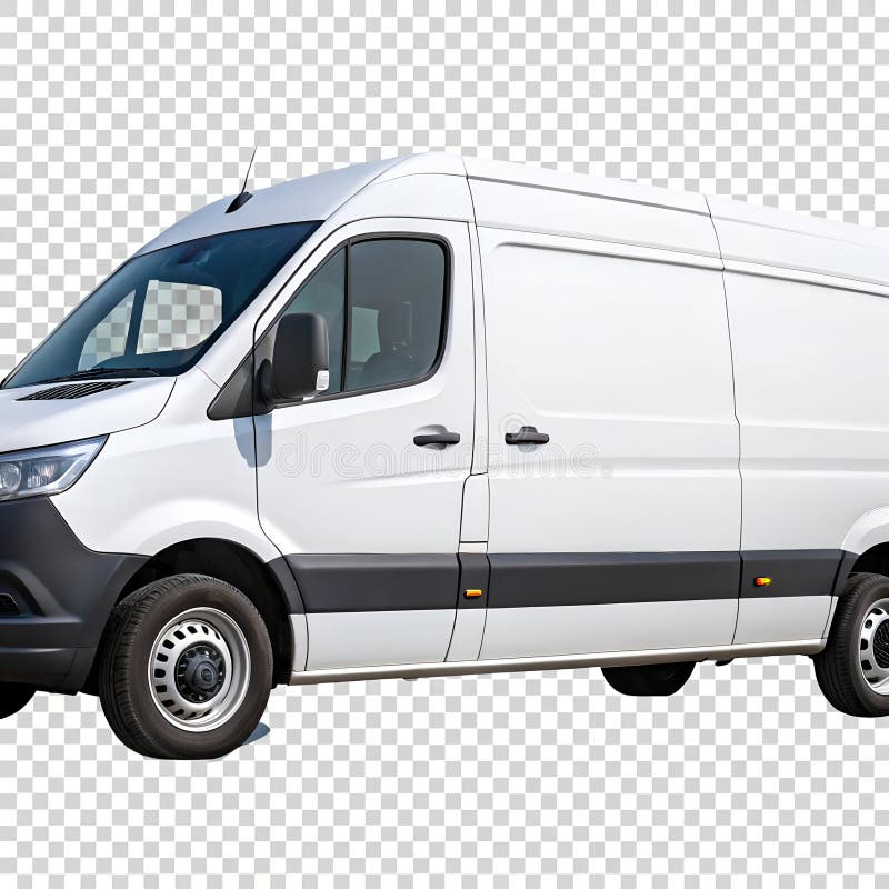 Van Side View stock illustration. Illustration of transparent - 356598522