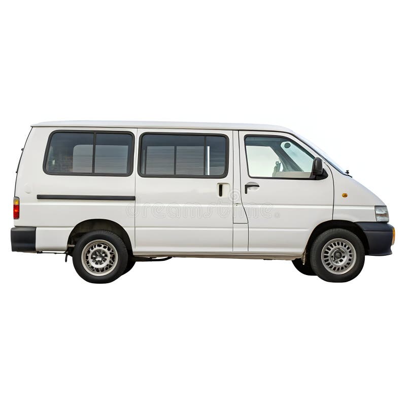 Van Side View stock illustration. Illustration of view - 356602851