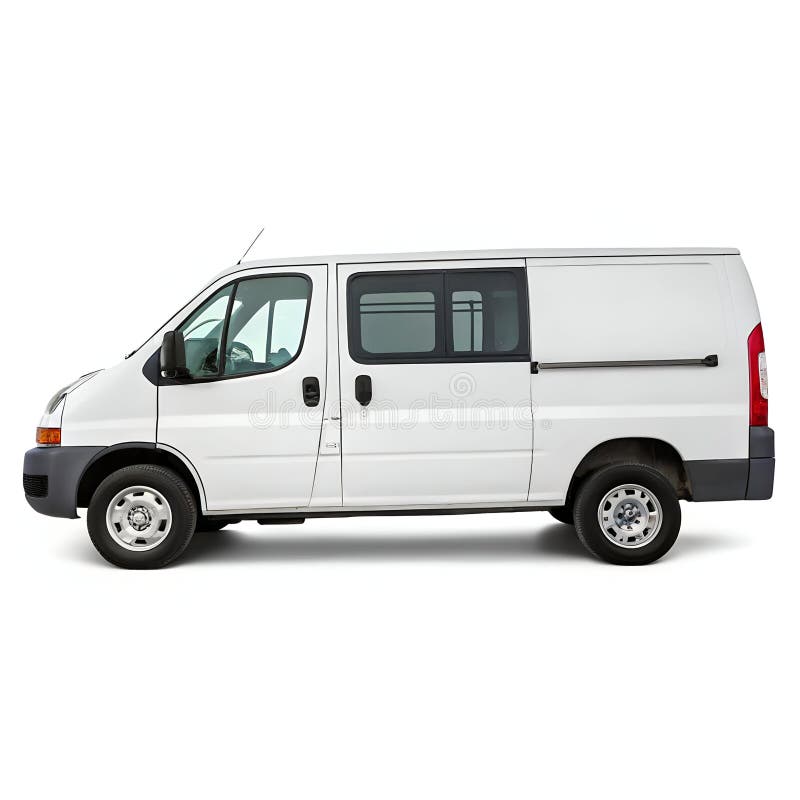 Van Side View stock illustration. Illustration of fleet - 356691749