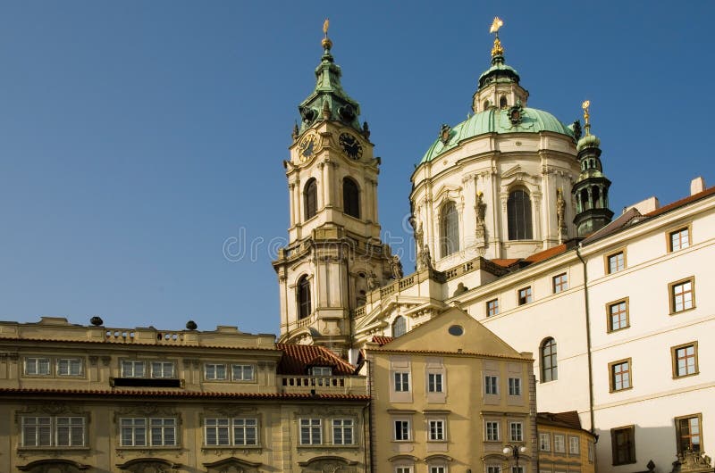 Van Sinterklaas (St. Mikulas) De Kerk, Praag Stock Foto - Image of ...