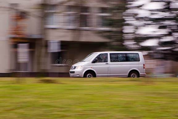 Van speed stock image. Image of transportation, driving - 8096677
