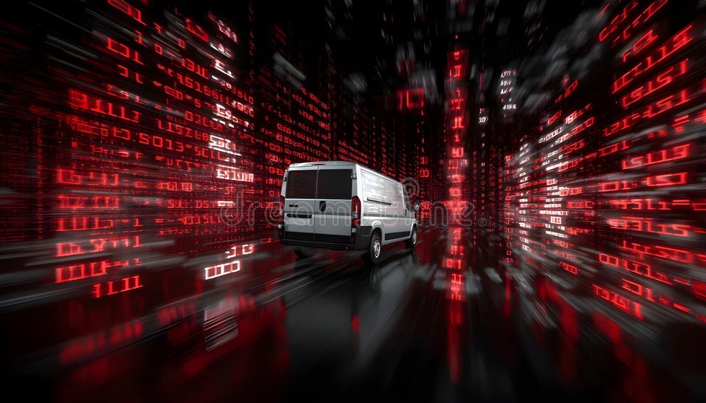 Van Staying Static, Binary and Red Symbols Drifting, Namespace Sweeping ...