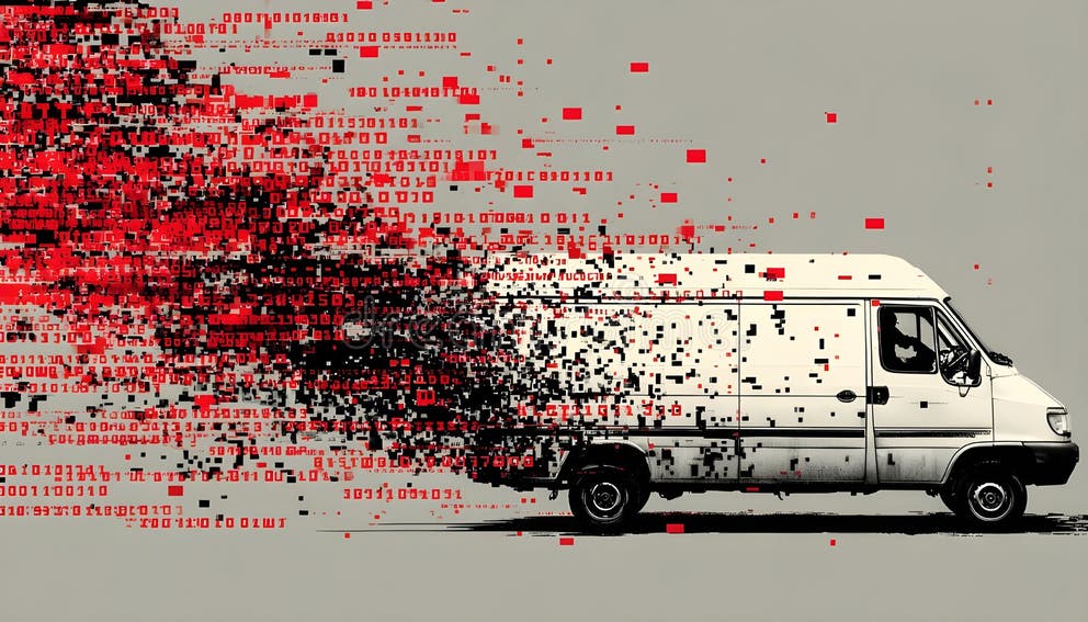 Van Staying Static, Binary and Red Symbols Drifting, Namespace Sweeping ...