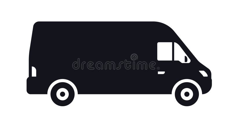 Van Transport Delivery Transporter Vector Icon Stock Vector ...