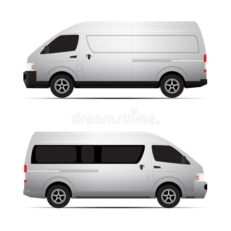 Van Transport Vector Concept Stock Vector - Illustration of provision ...