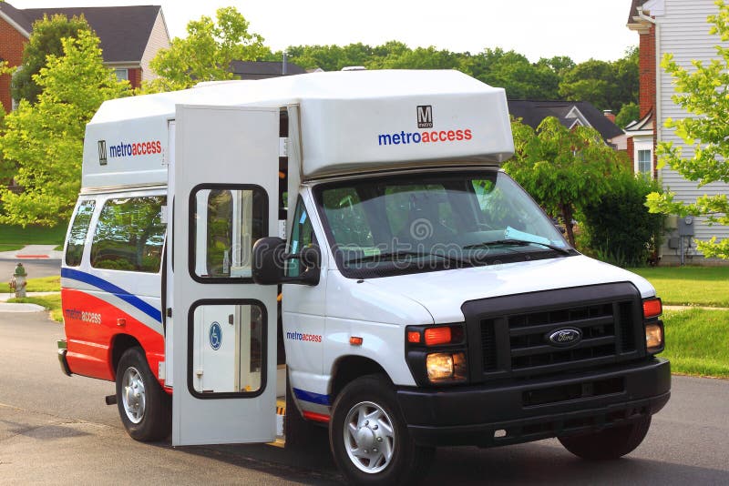 Handicap Van editorial stock photo. Image of helping - 41341078