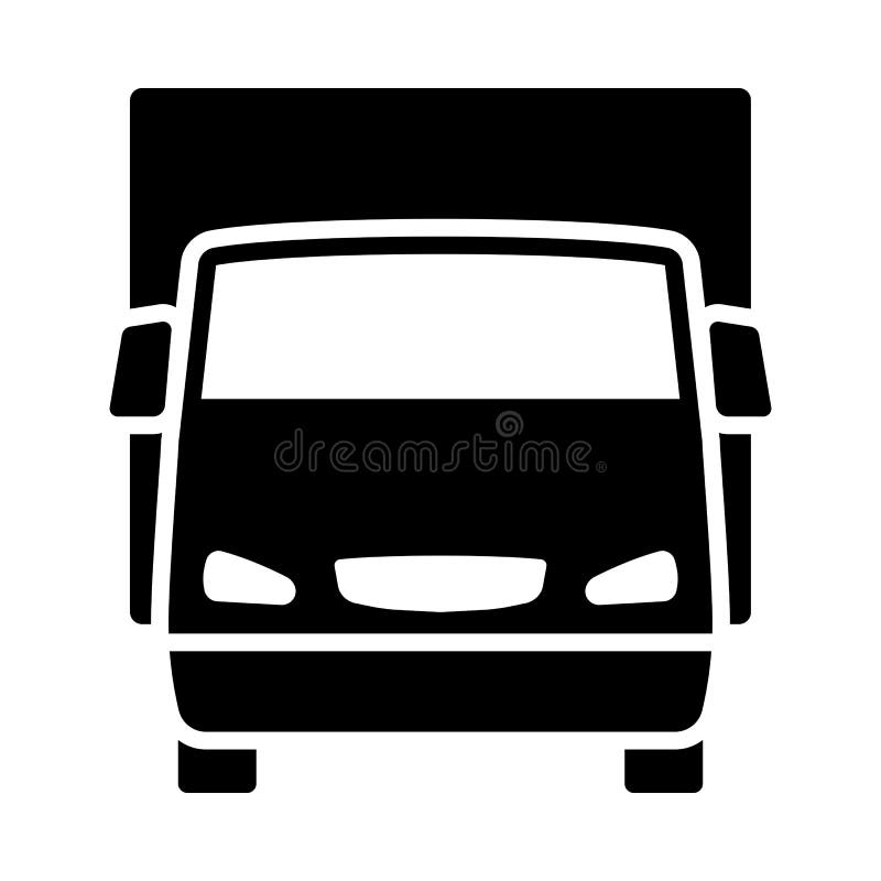 Van Truck Icon stock vector. Illustration of isolated - 230173593