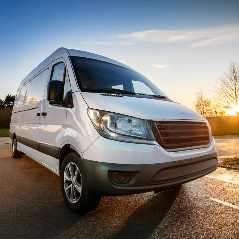 Van in Various Contexts, Including Transportation, Delivery, and ...