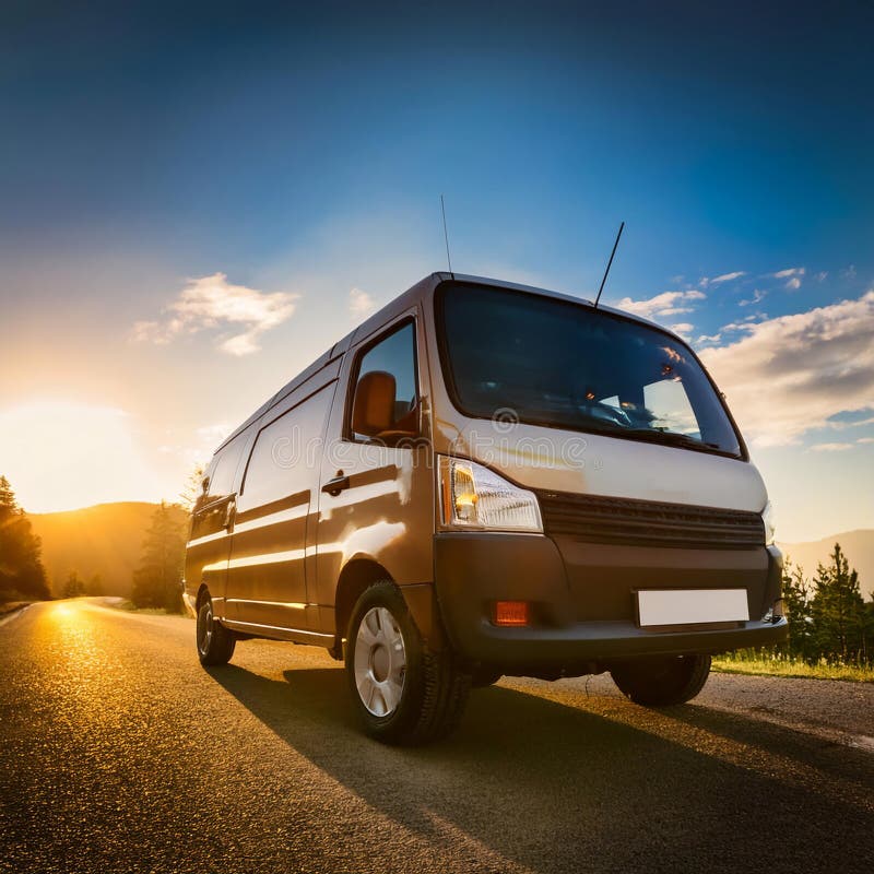 Van in Various Contexts, Including Transportation, Delivery, and ...