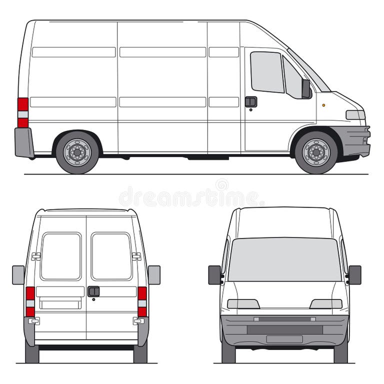 Van Vector stock vector. Illustration of fast, carry, office - 1853357