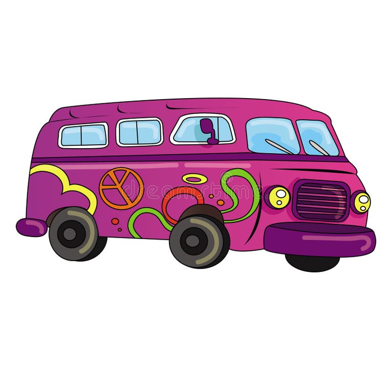 Groovy Van Stock Illustrations – 171 Groovy Van Stock Illustrations ...