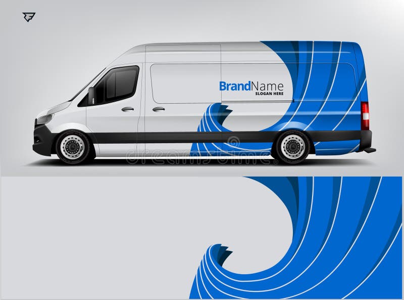 Van3 stock vector. Illustration of racing, vector, race - 293122294