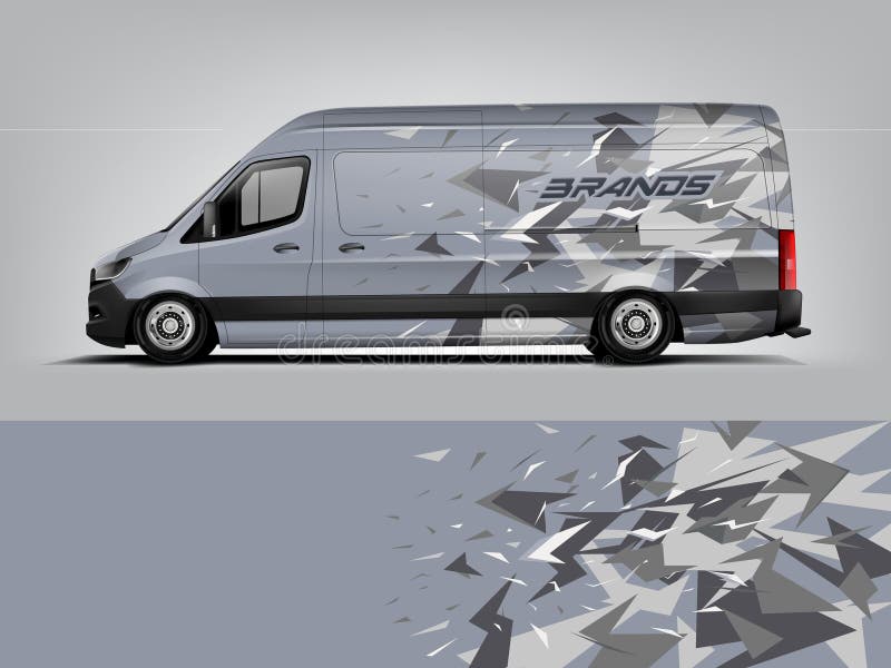 Van5 stock vector. Illustration of branding, design - 293119959