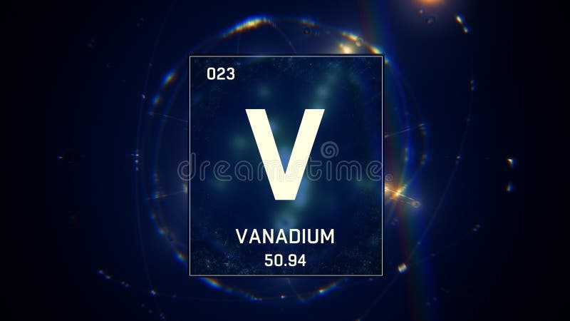Periodic Table Vanadium Stock Illustrations – 227 Periodic Table ...