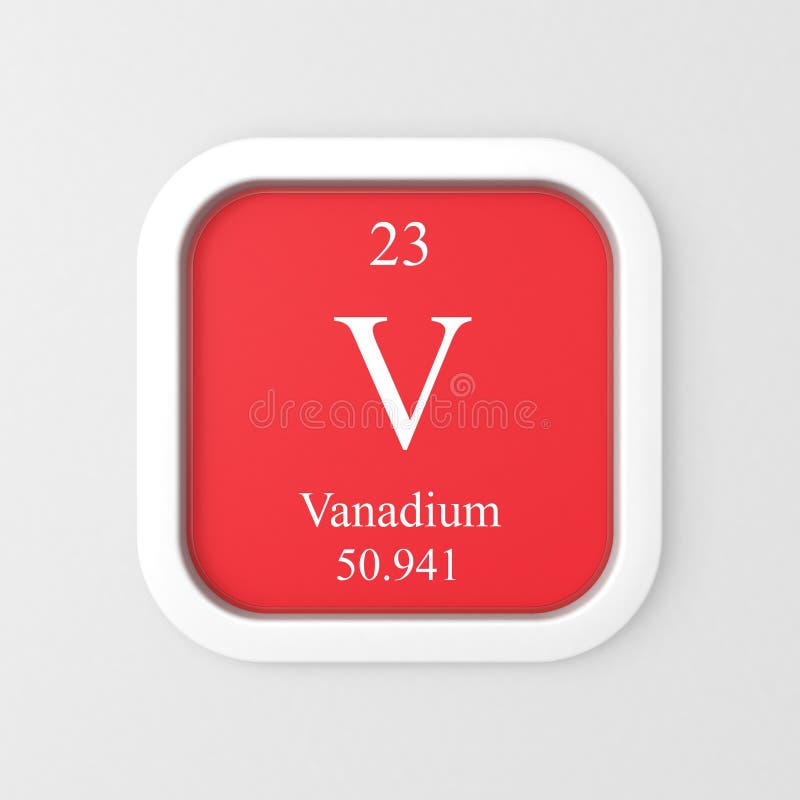 Vanadium Symbol Stock Illustrations – 360 Vanadium Symbol Stock ...