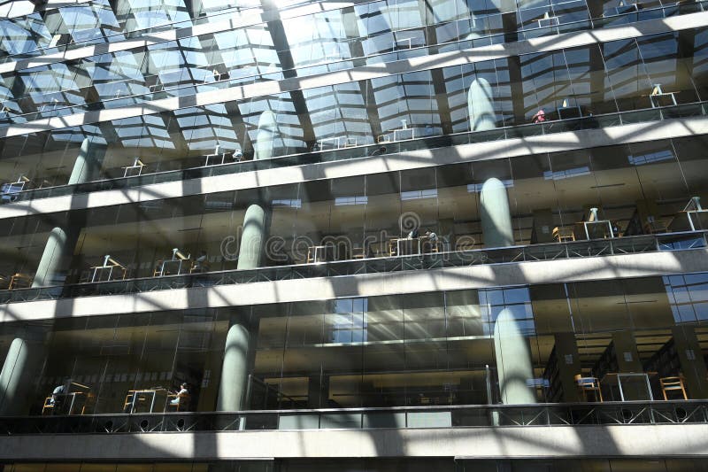 Vancouver, BC, Canada - August 15, 2023: the Vancouver Public Library ...