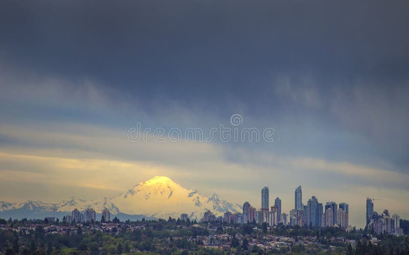 Vancouver, BC, Canada stock photo. Image of snow, dormant - 119699126
