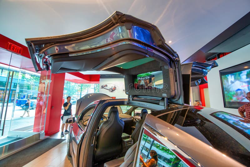 Vancouver, Canada - August 10, 2017: Interior of Downtown Vancouver ...