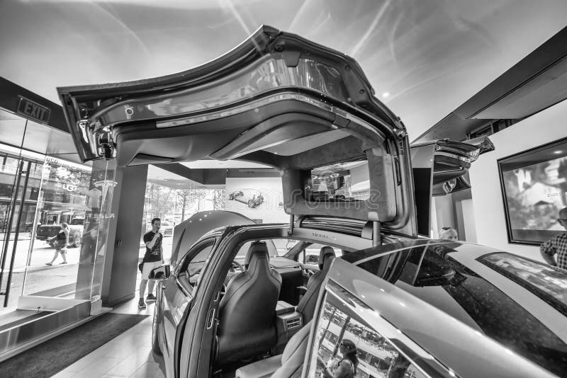 Vancouver, Canada - August 10, 2017: Interior of Downtown Vancouver ...