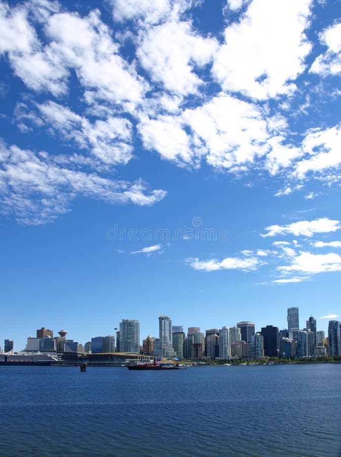 Vancouver Canada cityscape stock image. Image of building - 16312115