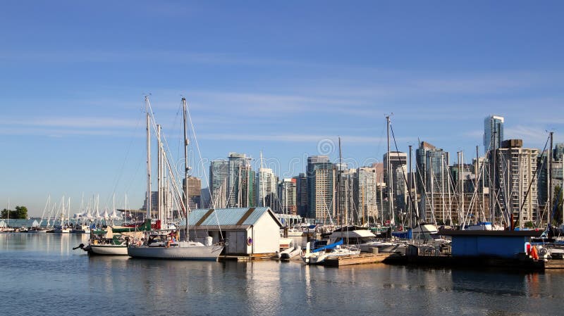 Vancouver Canada cityscape stock image. Image of landscape - 38351737