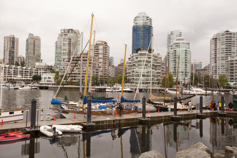 Vancouver harbour editorial photo. Image of harbour, boats - 63739221