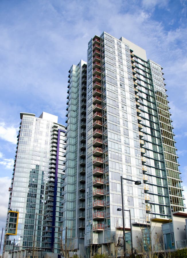 High Rise Living stock image. Image of blue, irvine, gulf - 7001963