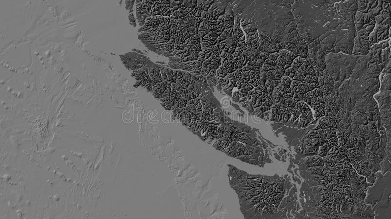 Vancouver Island. Canada. Bilevel Stock Illustration - Illustration of isla, island: 335982653
