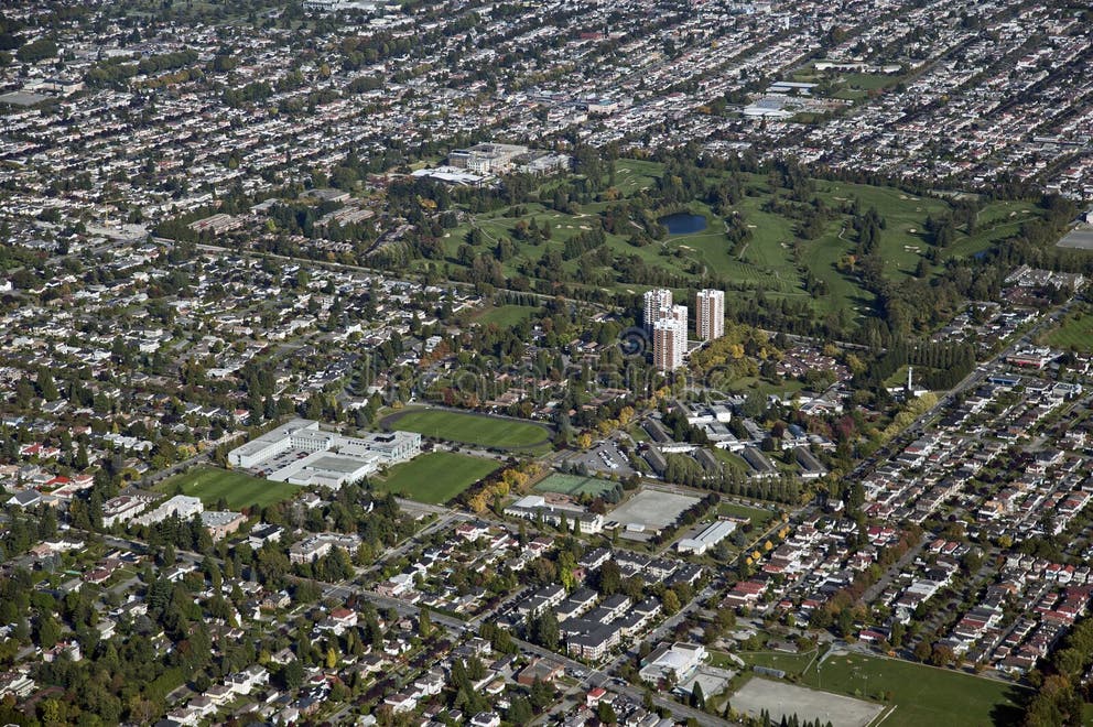 Vancouver, Langara Golf Course Stock Image - Image of green, columbia ...