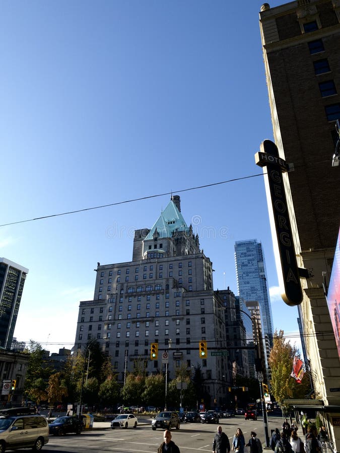 Vancouver normal life editorial stock photo. Image of town - 234380738