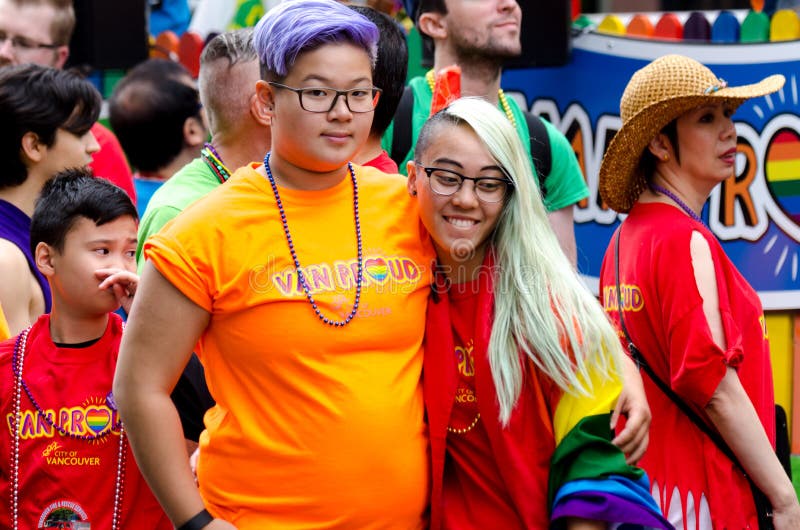 2016 Vancouver Pride Parade in Vancouver, Canada Editorial Stock Photo ...