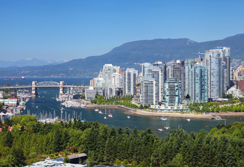 Vancouver w Kanada zdjęcie stock. Obraz złożonej z kanada - 33463052