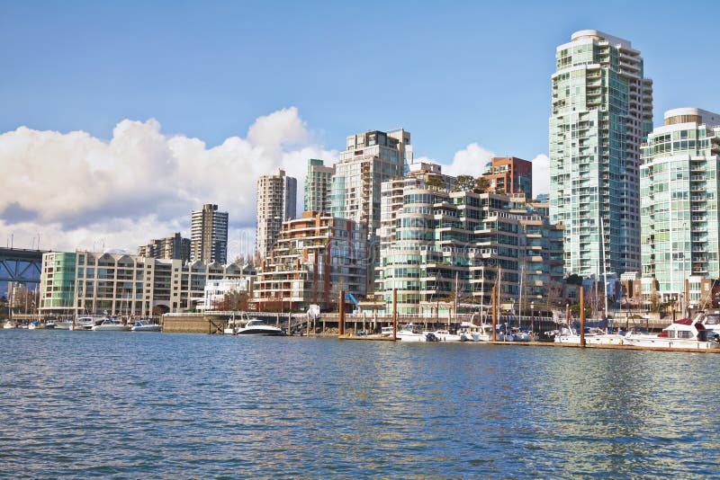 Vancouver Waterfront stock image. Image of tall, colombia - 24794405