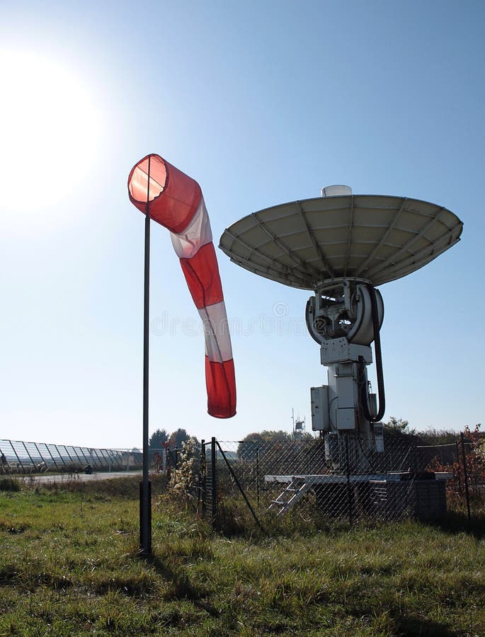 Aviation Navigation Equipment - VHF Omnidirectional Radio - VOR Stock ...