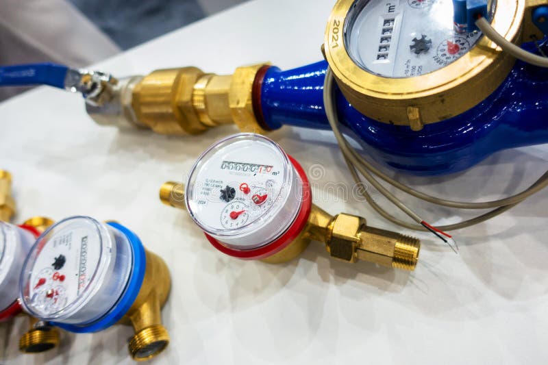 Vane Water Meters with a Pulse Output for Recording the Volume of Water ...