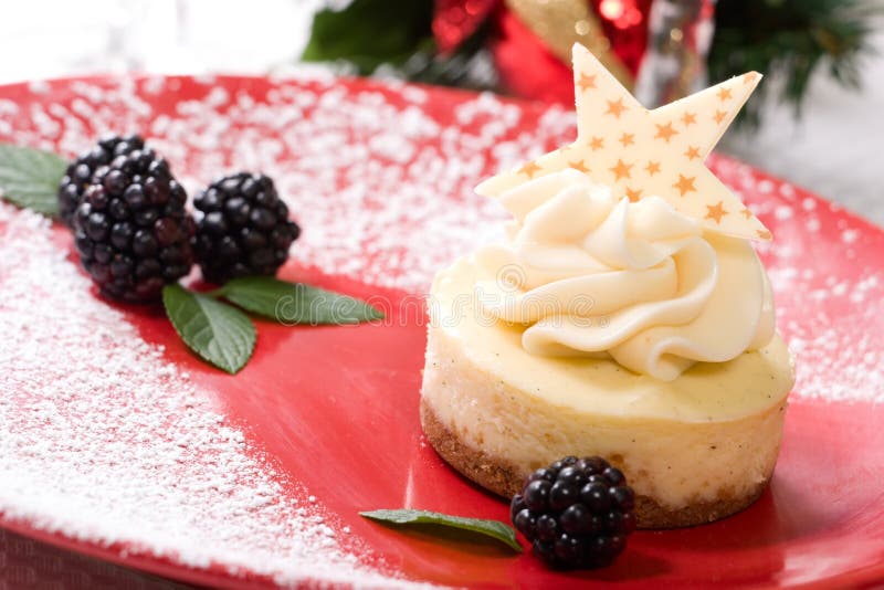 Christmas Yule Log Cake stock photo. Image of decorated - 22599074