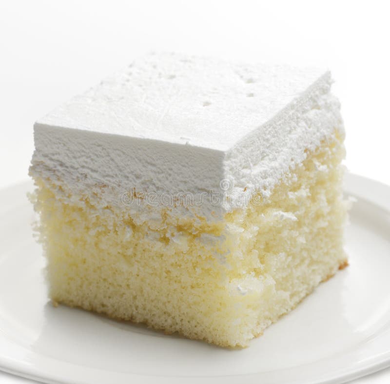 Vanilla Cake stock photo. Image of snack, portion, biscuit - 27497998