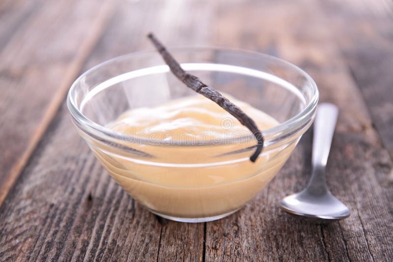 Vanilla cream stock photo. Image of healthy, sweet, cream - 49324502