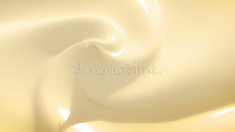 Vanilla Ice Cream with Fruits in Azure Bowl on the Table Stock Video ...