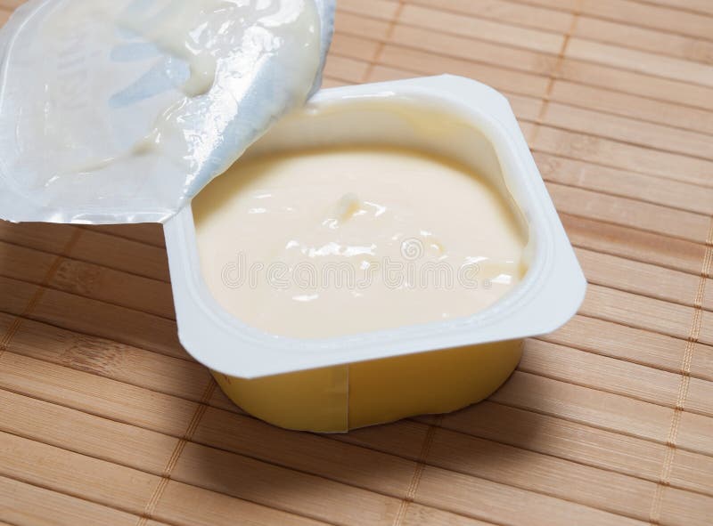 Vanilla custard stock image. Image of healthy, custard - 48758609