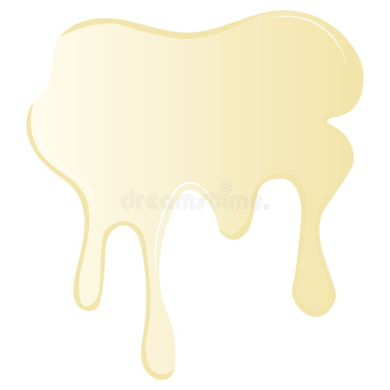 Vanilla Splash Illustration with Abstract Design Stock Illustration ...