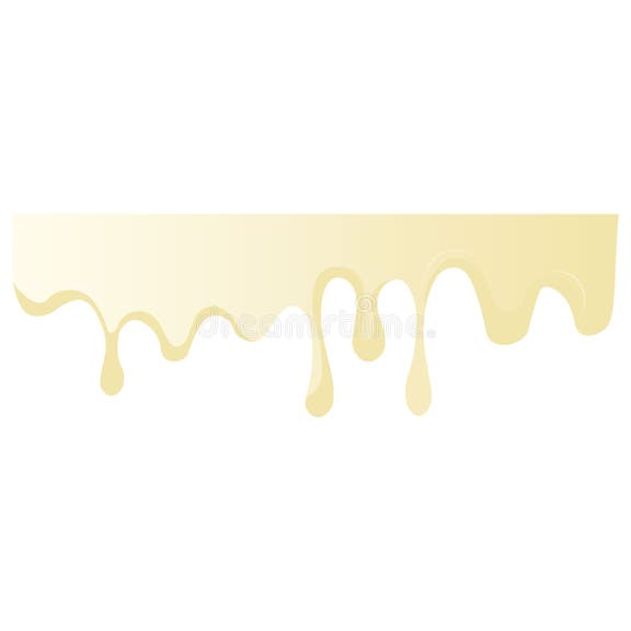 Vanilla Splash Illustration with Abstract Design Stock Illustration ...