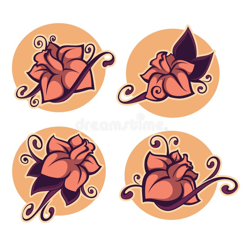 Vanilla Flower Frame Stock Illustrations – 376 Vanilla Flower Frame ...