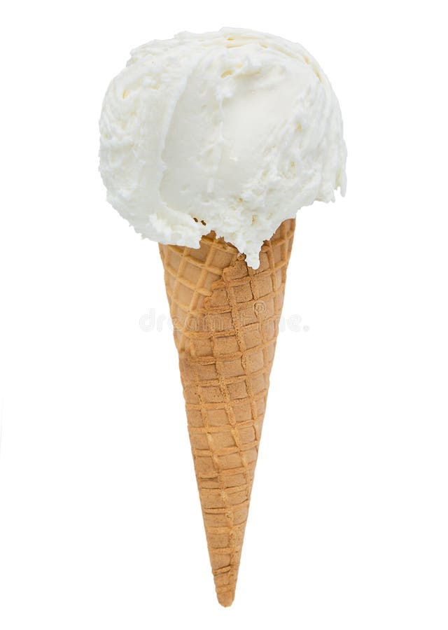 Vanilla ice cream stock image. Image of food, vanilla - 15779141